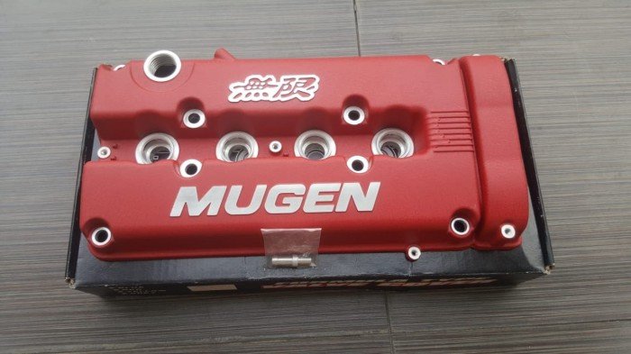 Head Cover Mugen Bseries Red – Blue – Black – otomodif.id